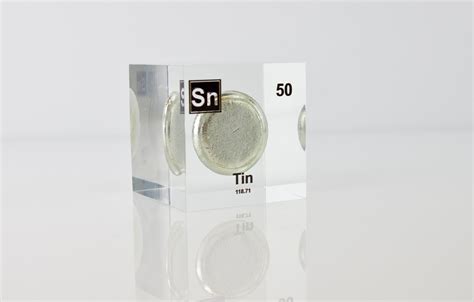 Tin Element Cube Engineered Labs