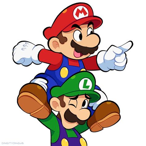 Vinny Dingitydingus Luigi Mario Mario And Luigi Rpg Mario Series Nintendo Brown Footwear