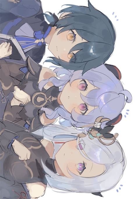 Ganyu Shenhe Xingqiu Ganyu Shenhe And 1 More Genshin Impact