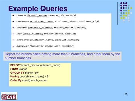 sql structured query language ppt download