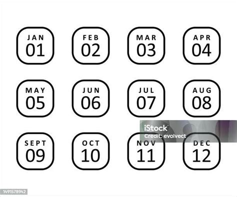 달력 아이콘 월 기호 개인 주최자 달력 날짜 주간 마감일 이벤트 기호 벡터 그림 0명에 대한 스톡 벡터 아트 및 기타 이미지 Istock
