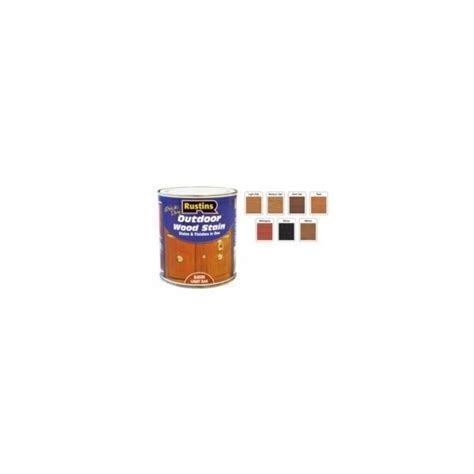 Buy Rustins Quick Dry Outdoor Woodstain 500ml From Only 9 53