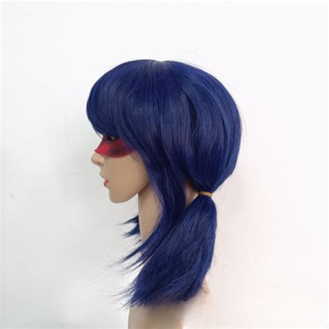 Miraculous Ladybug Mask And Wig Blue Wig Red Mask Miraculous Ladybug