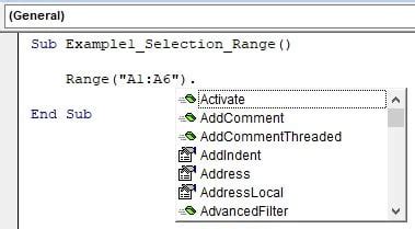 Vba Selection Range How To Select Range Of Excel Cells