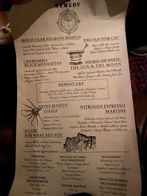 Amazing Speakeasy Experience Remedy In Paso Robles Rcocktails