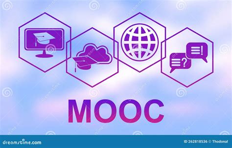 Concept Of Mooc Stock Illustration Illustration Of Elearning 262818536