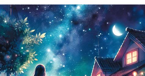 夜 見上げてごらん 夜の星を Lilyのイラスト Pixiv