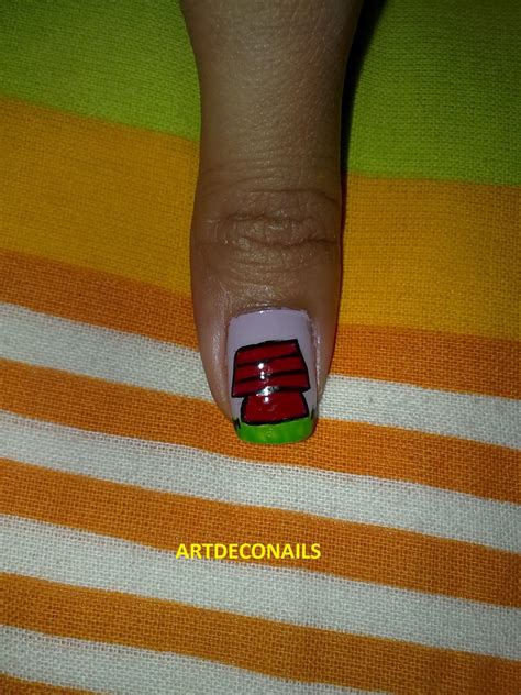 Artdeconails Snoopy Nail Art