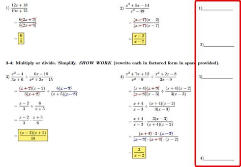 Math Worksheet Problem With Vertical Spacing Of Answer Lines In A Minipage Environment Tex
