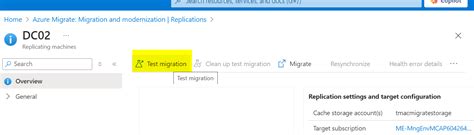 migrate physical vms using azure migrate with private endpoints scom