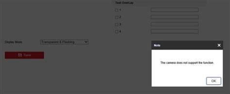 Cara Memperbaiki CCTV Hikvision Camera Does Not Support This Function DDS WEB ID