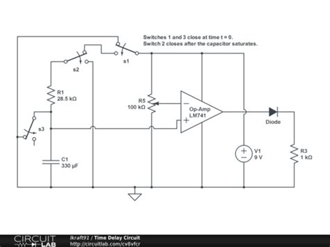 Time Delay Circuit Circuitlab
