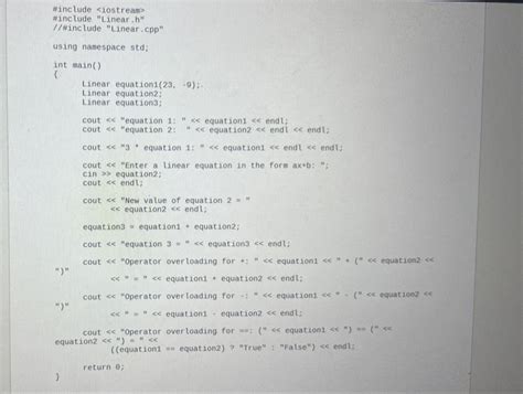 Recall That A Linear Equation Is An Equation Of The