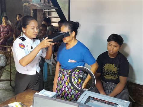 လယ်ဝေးမြို့နယ်ရှိ ရပ်ကွက် ကျေးရွာမျာမှ ပြည်သူ ၂၆၅ ဦးအား ဇီဝဆိုင်ရာအချက်အလက်များ ကောက်ယူပြီးစီး