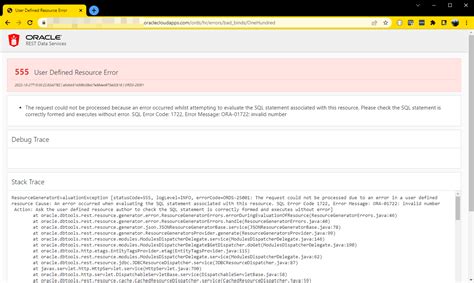 How To Enable Rest Api Debug Messages For Ords And Autonomous