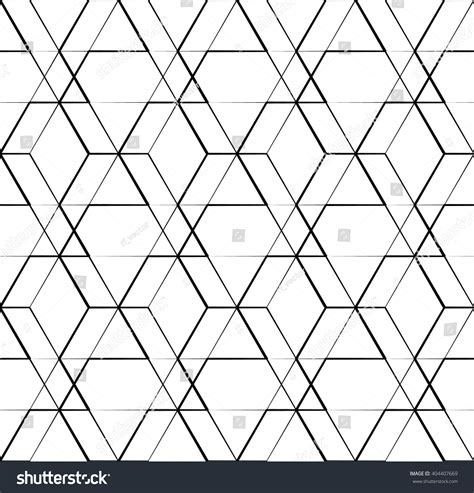 Grid Mesh Geometric Seamlessly Repeatable Pattern Stock Vector Royalty Free