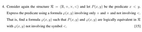 Solved 4 Consider Again The Structure R R X