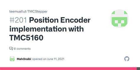 Position Encoder Implementation With TMC5160 Issue 201 Teemuatlut