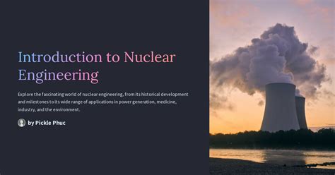 Introduction To Nuclear Engineering