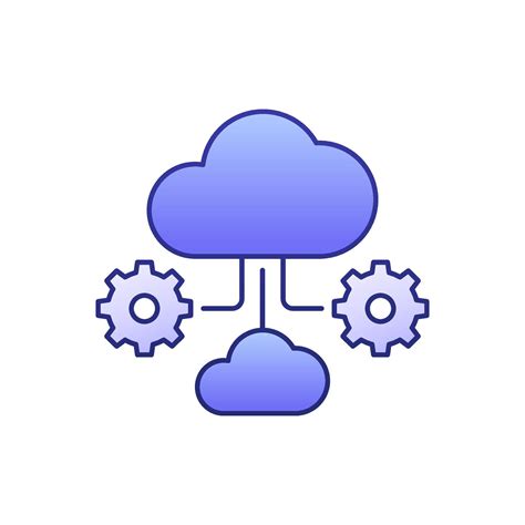 Cloud Computing Architecture Icon With Outline 49899521 Vector Art At Vecteezy