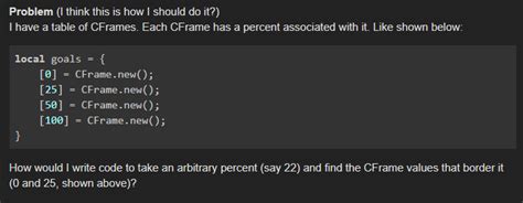 Lerping Over Multiple Cframe Goals Scripting Support Developer
