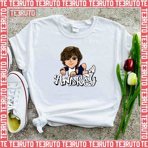 Cute Chibi Tennis Andrey Rublev Unisex T Shirt Teeruto