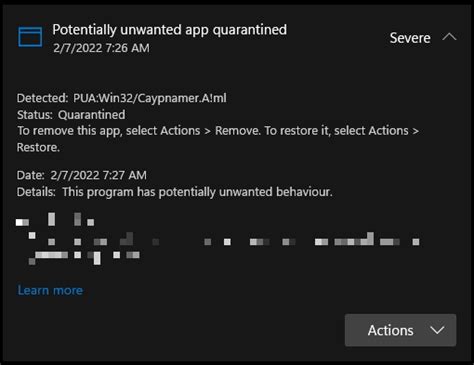 What Is Pua Win Caypnamer A Ml Virus Analysis Removal Gridinsoft Blog