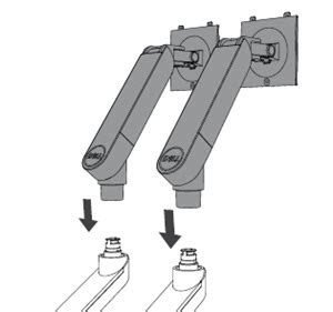 The Features Of The Dell Pro Dual Monitor Arm Mda Dell Us