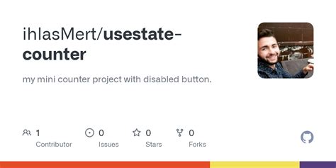 Github Ihlasmertusestate Counter My Mini Counter Project With Disabled Button