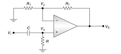 Active High Pass Filter Circuit Diagram Circuit Diagram