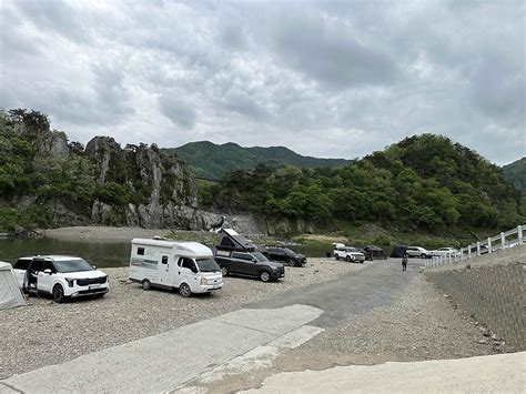 충주 수주팔봉 가는 길 올 첫 캠핑