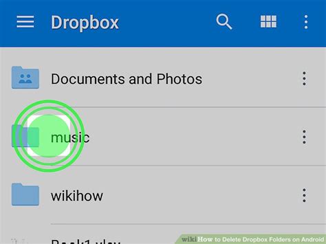 How To Delete Dropbox Folders On Android Steps With Pictures