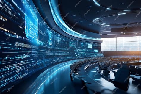 Quotfuturistic Coding Arena With Tiered Seatingquot Premium Ai