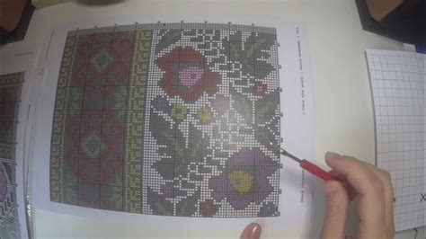 Вишивка хрестиком по схемі для початківців Як не наробити помилок Youtube