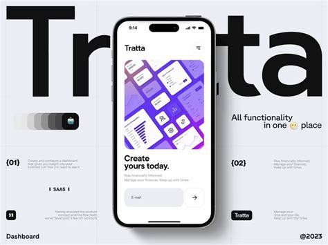 Mobile First B2b Saas Design For Tratta Lazarev In 2024 Portfolio Web Design App Ui Design