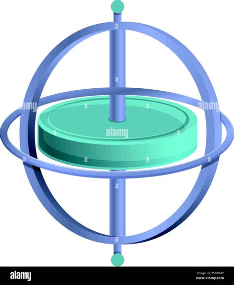 Axis Gyroscope Icon Cartoon Of Axis Gyroscope Vector Icon For Web Design Isolated On White