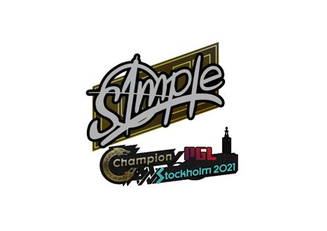 Наклейка | s1mple | Стокгольм 2021 — CS:GO/CS2 Wiki от CS.MONEY
