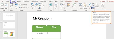 How To Embed A File As An Object In Powerpoint Tecadmin