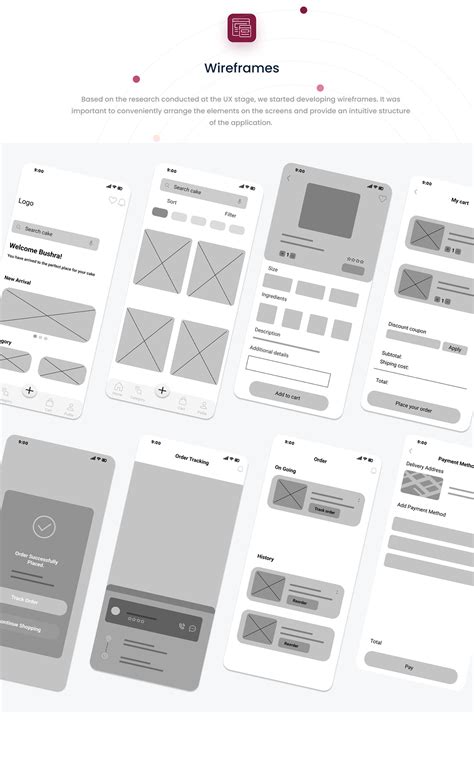 Cake House App UX UI Design On Behance