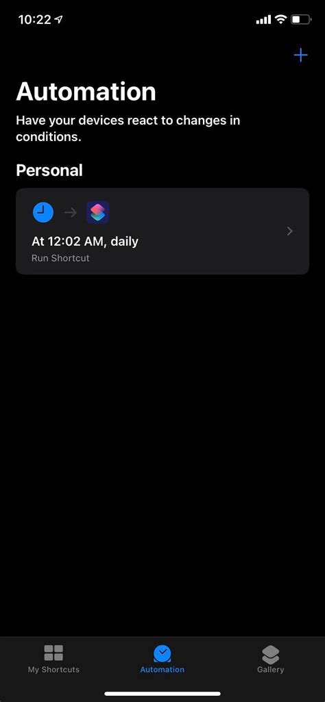Any Reason Why I Need To Go Into My Automation Tan Daily And Manually Run The Shortcut Shouldn