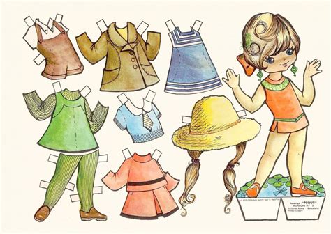 Картинки Девочка с одеждой 29 шт 1768