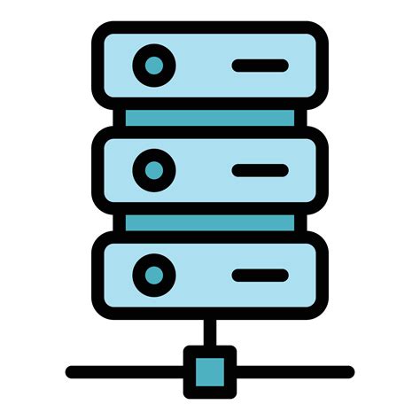 Server Backup Icon Vector Flat 21410178 Vector Art At Vecteezy