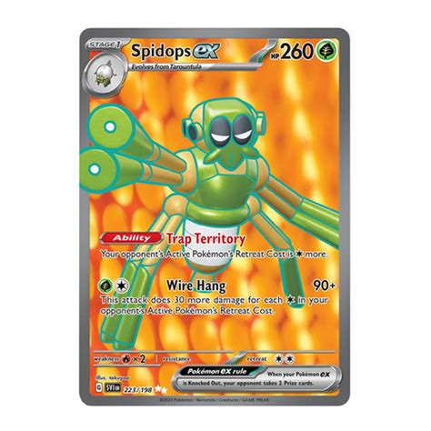 Spidops Ex Full Art Scarlet Violet Pokelotto