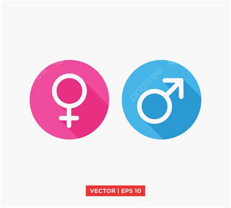 Male Gender Vector Design Images Gender Set Male Female Icon Vector