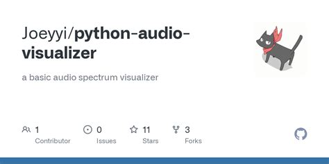 Github Joeyyi Python Audio Visualizer A Basic Audio Spectrum Visualizer
