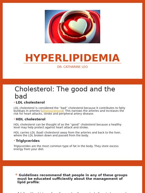 Hyperlipidemia Management Pdf Cholesterol Low Density Lipoprotein