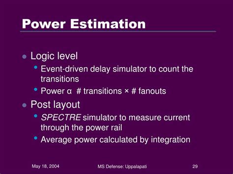 PPT Low Power Design Of Standard Cell Digital VLSI Circuits PowerPoint Presentation ID 955021