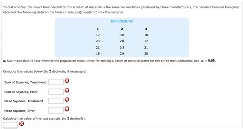 Solved A Use These Data To Test Whether The Population Mean Chegg Com