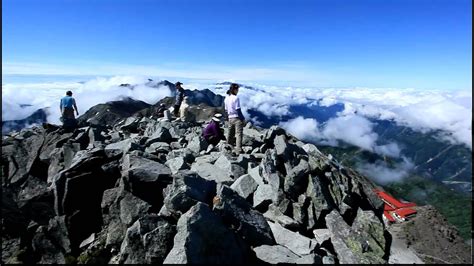 槍ヶ岳山頂 YouTube