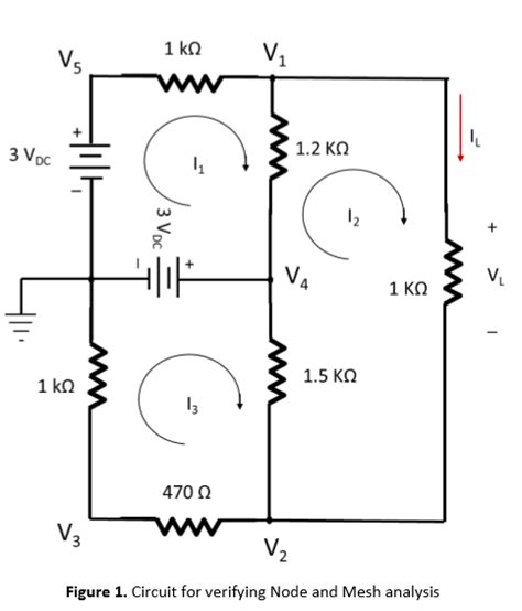 Solved Please Find V1v2v3v4v5 Using Nodal Analysis And